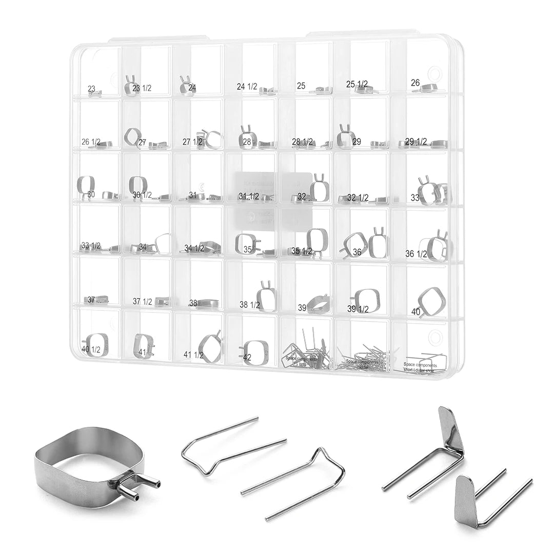 Space Maintainer Kit – 59 pcs Bands #23–#42, Drop & Distal Shoe Wires ...