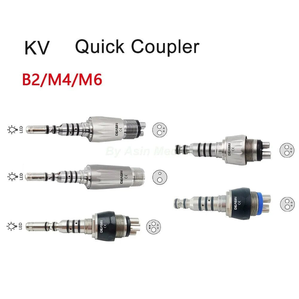 Kavo Quick Coupling Connector 6 holes/4Hole Air Turbine – APEX DENTAL ...